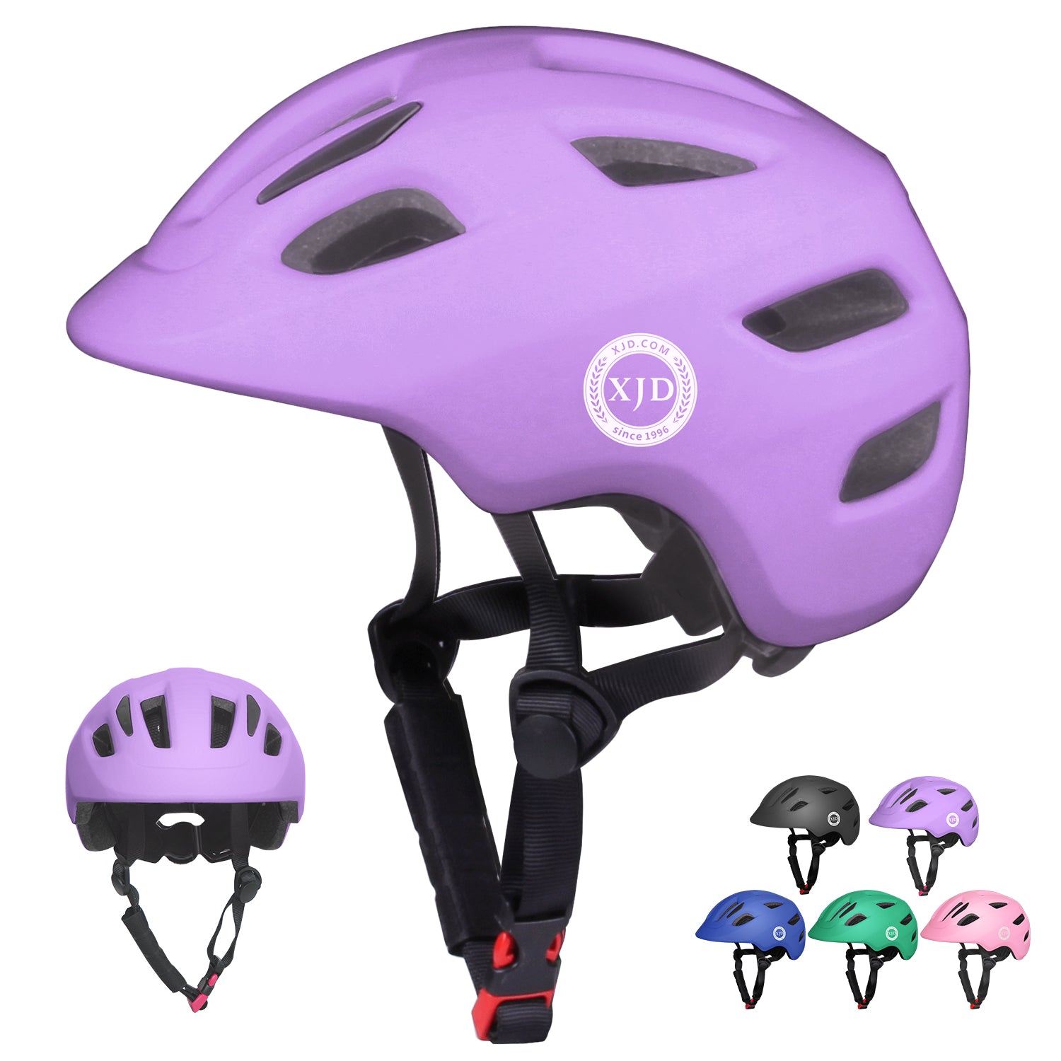 XJD Purple Kids' Bike Helmet In Stock USA